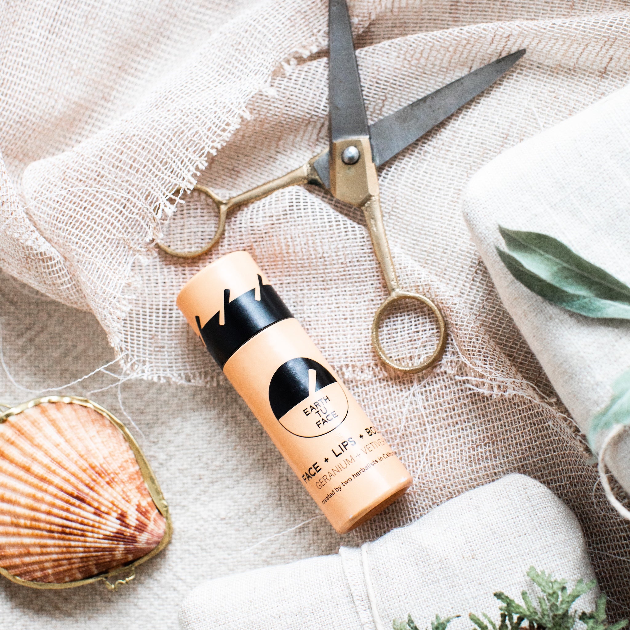 Geranium + Vetiver Skin Stick - Earth Tu Face