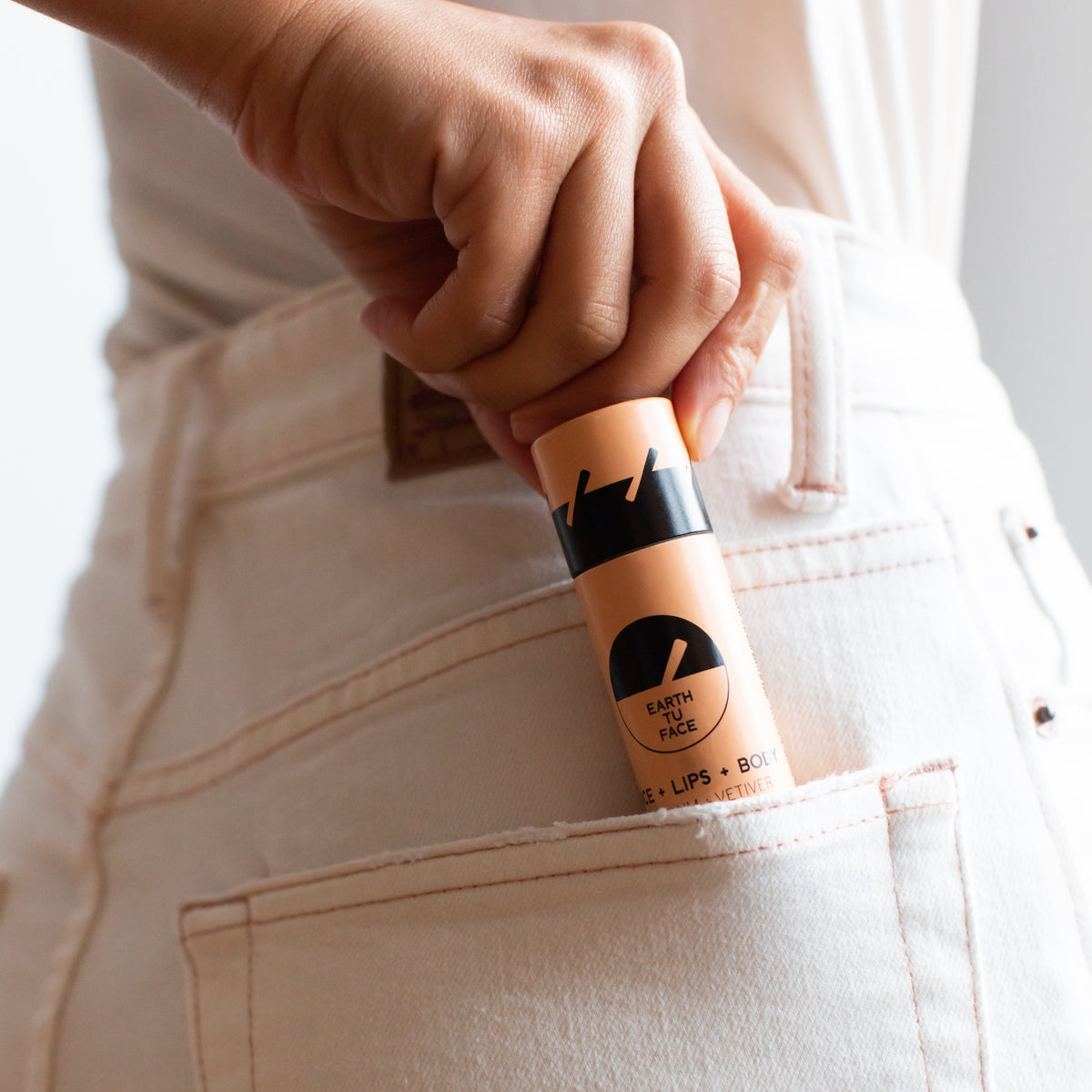 Geranium + Vetiver Skin Stick - Earth Tu Face